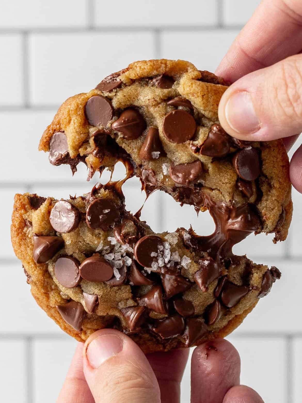 Thick And Chewy Chocolate Chip Overload Cookies - The Scran Line