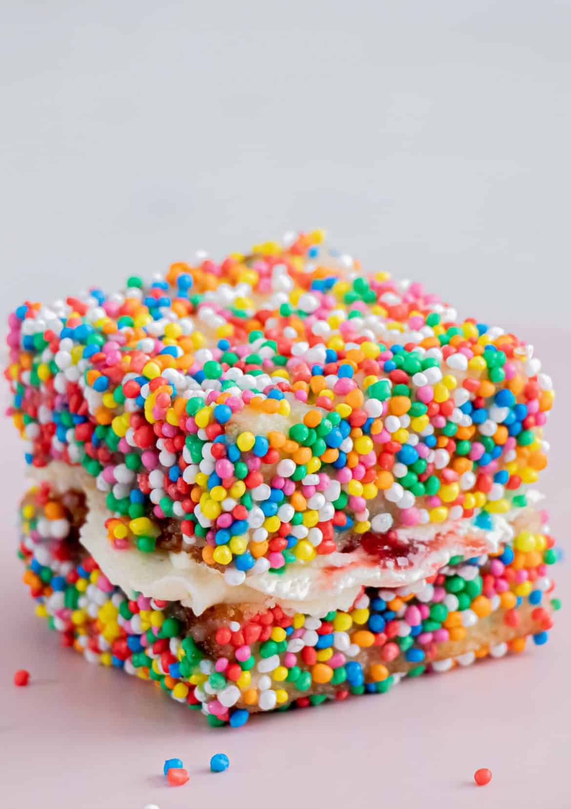 Fairy Bread Lamingtons - The Scran Line