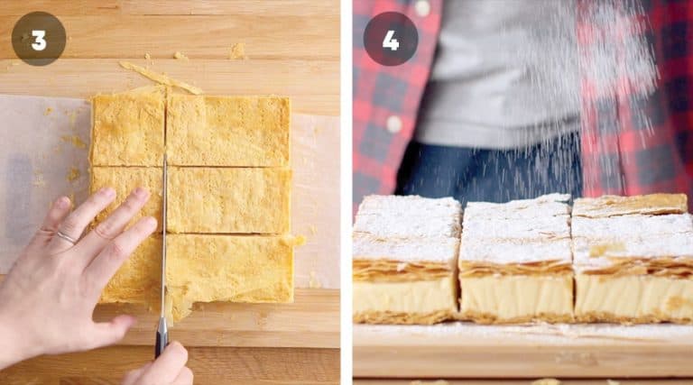 Classic Vanilla Slice - So easy! - www.thescranline.com