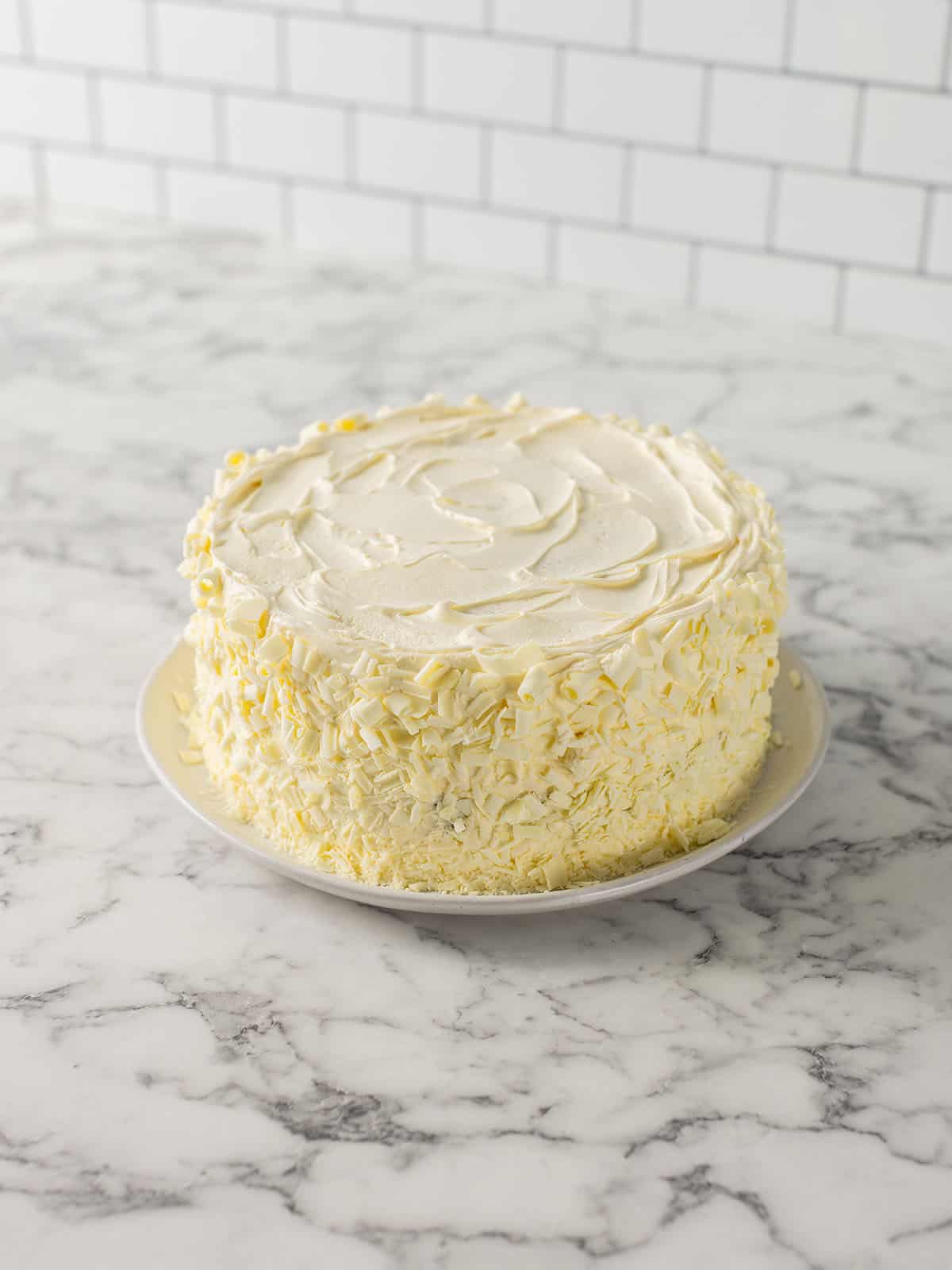 White Chocolate Mud Cake - The Scran Line