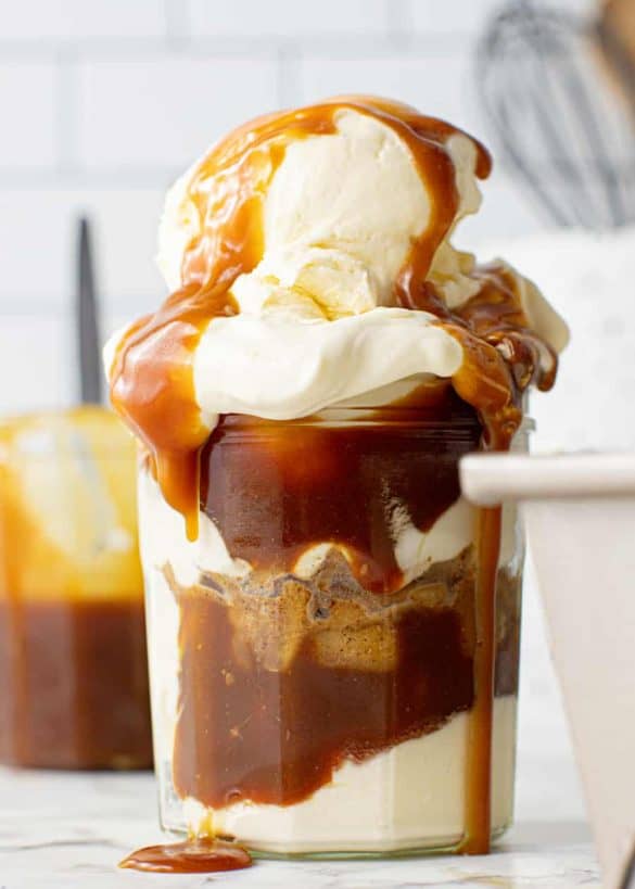 Caramel Apple Sundae - The Scran Line