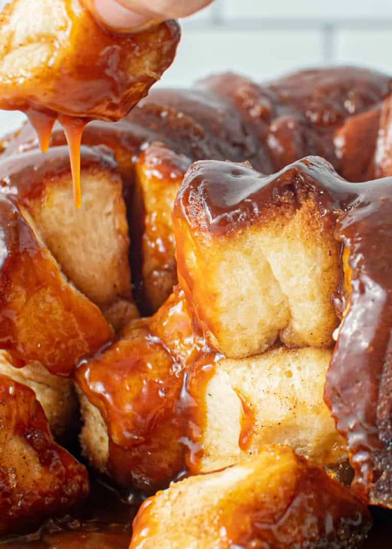 Caramel Monkey Bread - The Scran Line