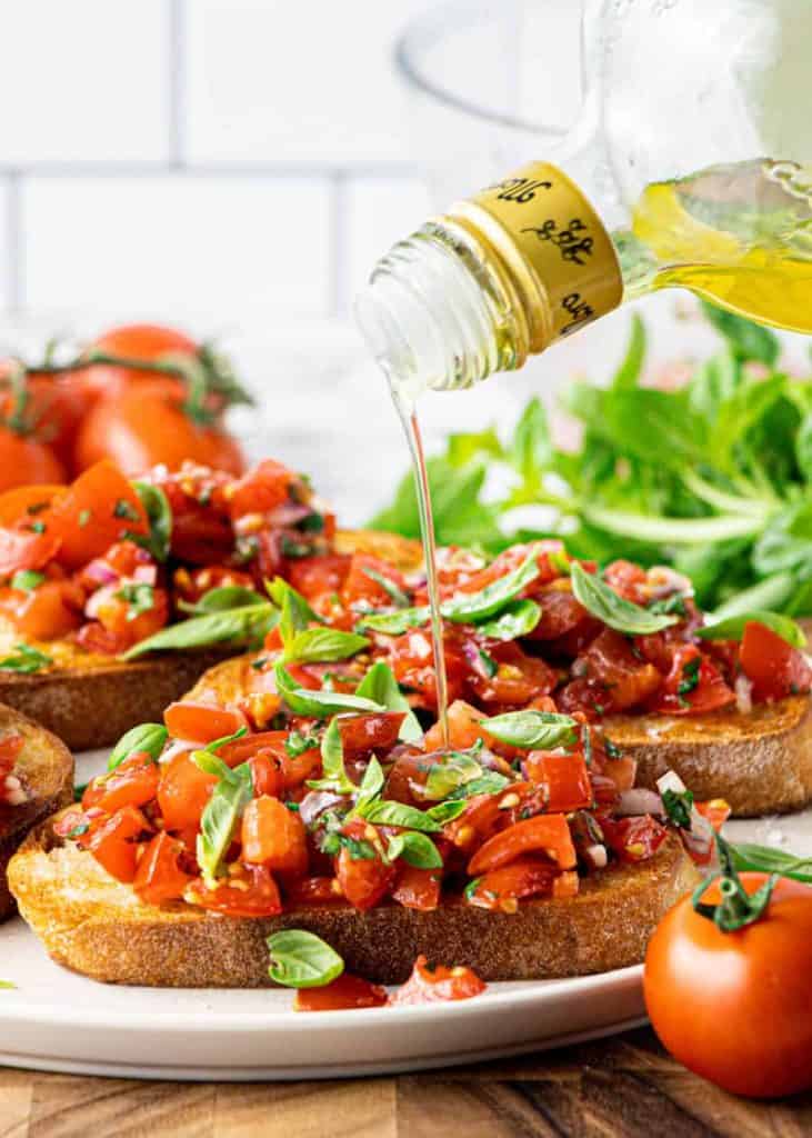 Easy Bruschetta - The Scran Line