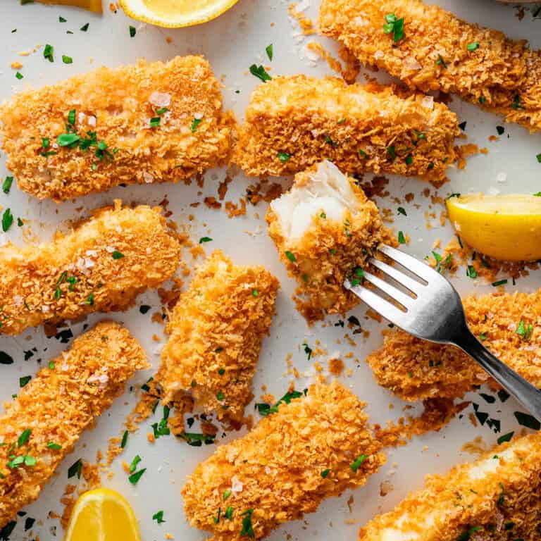 Oven Baked Fish Fingers - The Scran Line