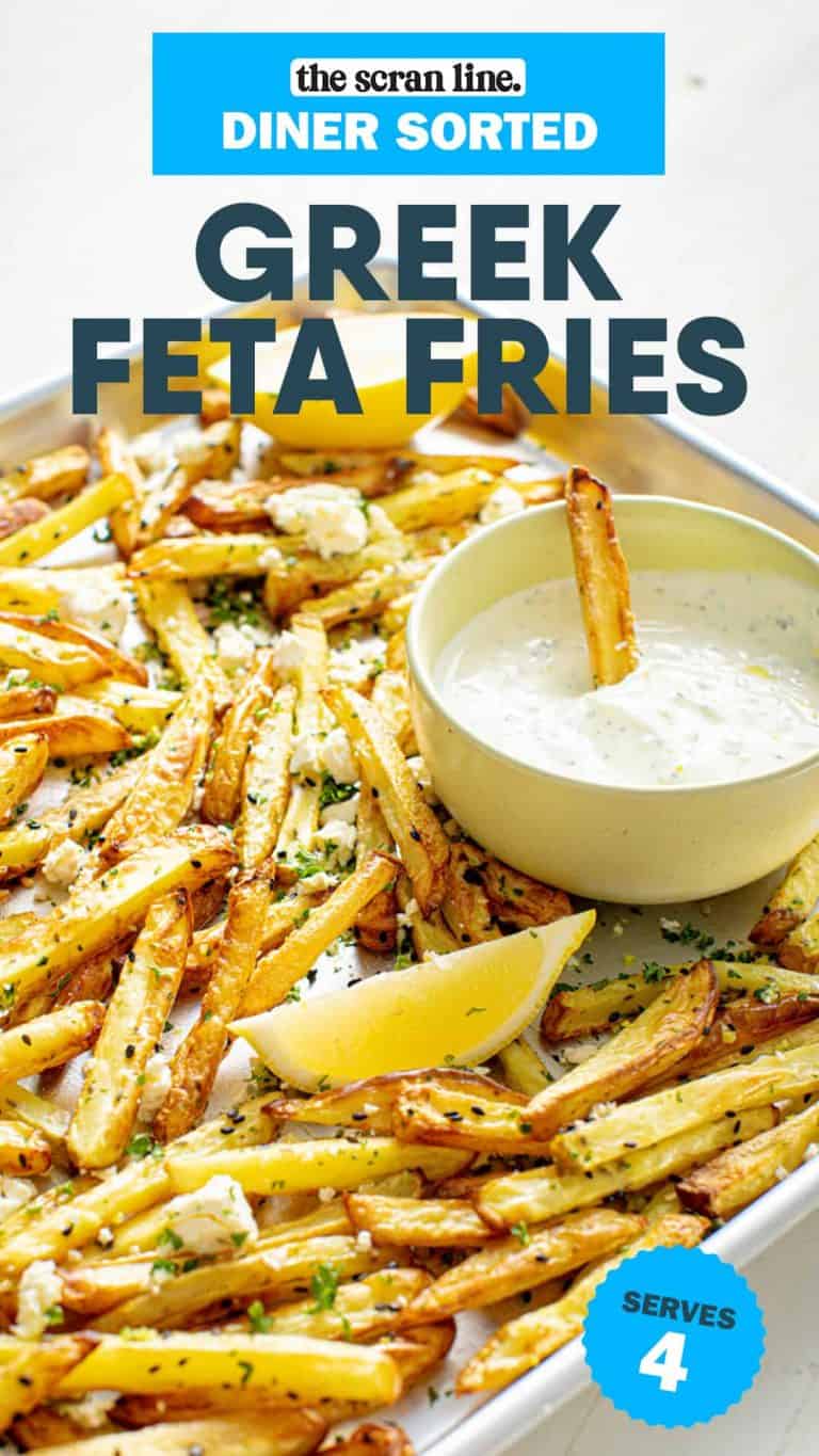 Greek Feta Fries - The Scran Line
