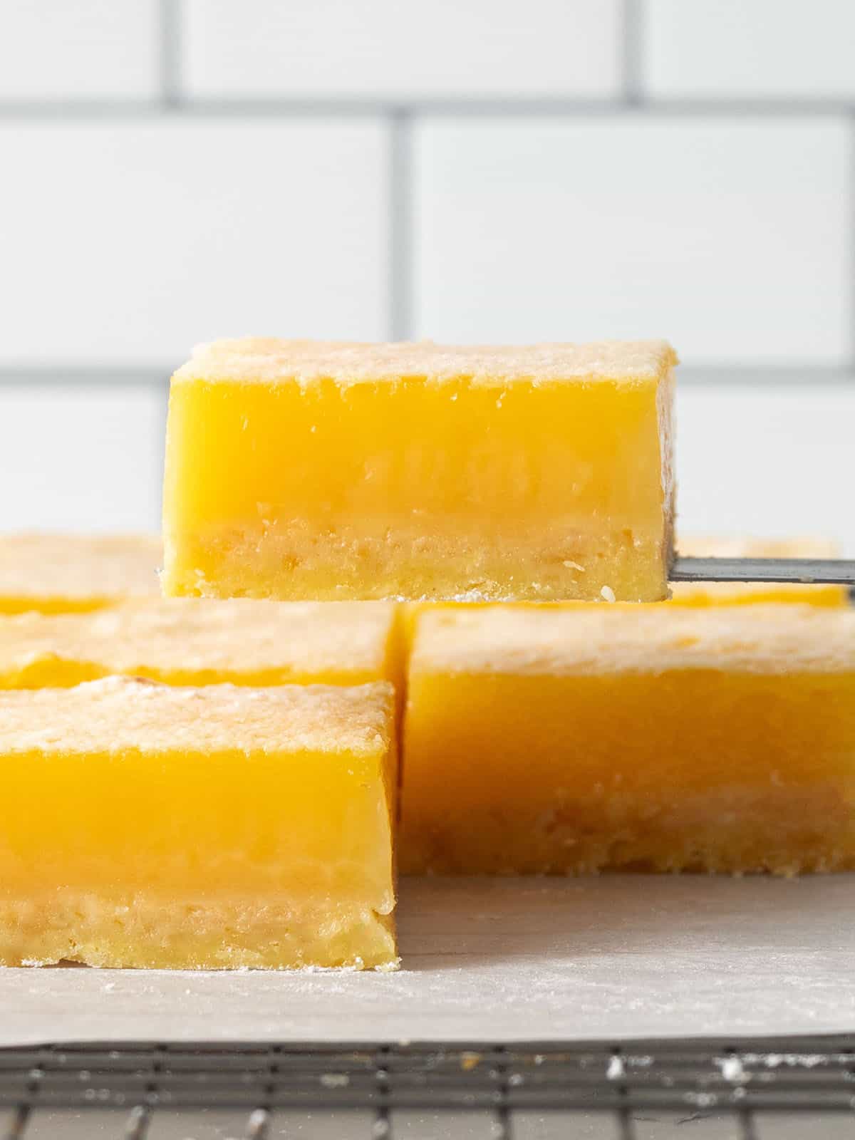Easy Lemon Bars - The Scran Line