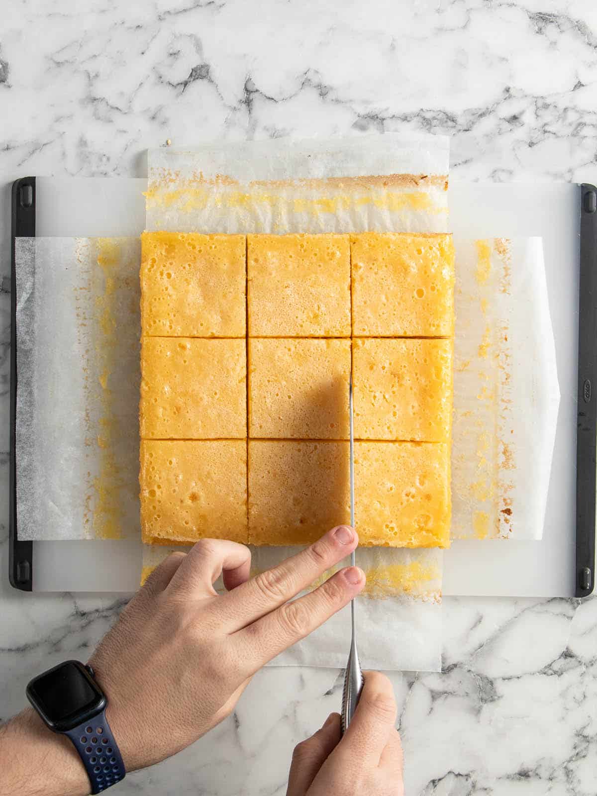 Easy Lemon Bars - The Scran Line