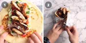 Greek Chicken Gyro - The Scranline