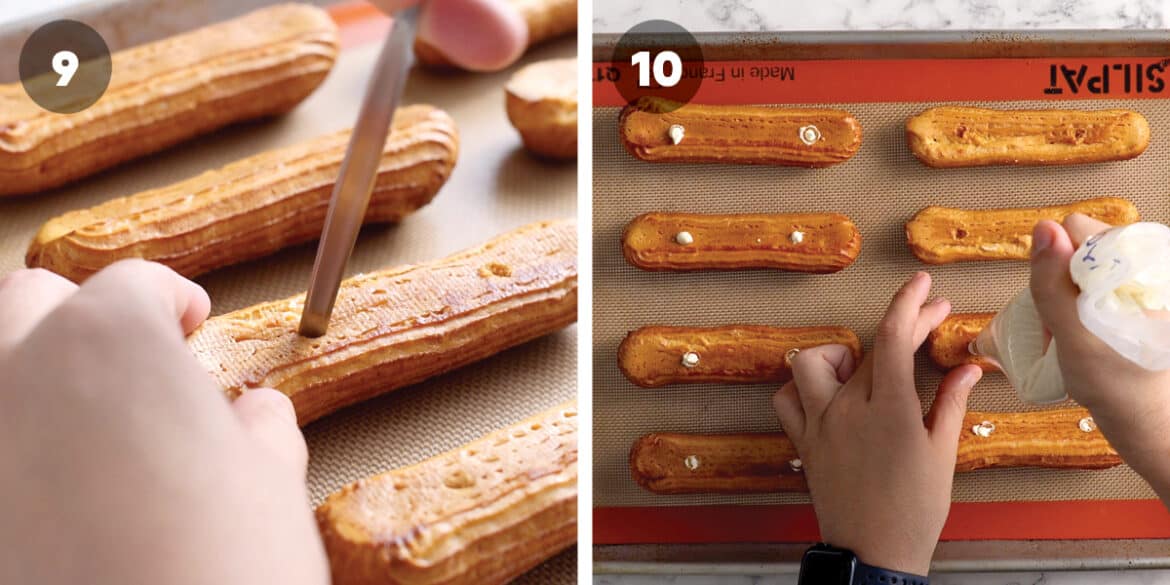 Chocolate Eclairs - The Scranline