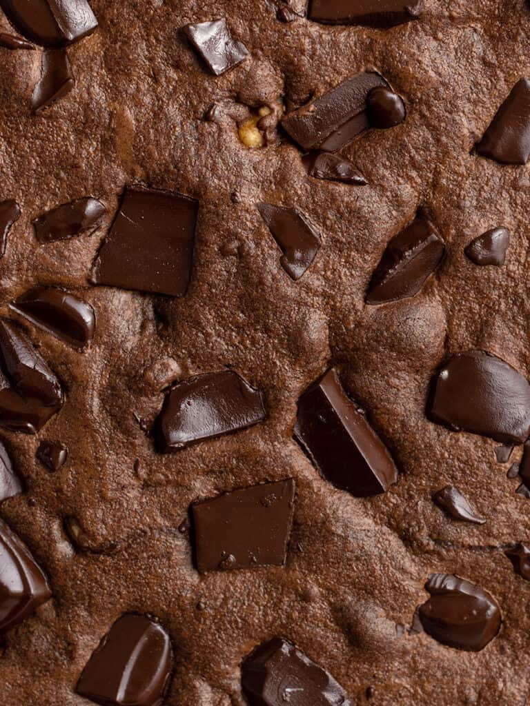 Fudgy Homemade Chocolate Brownies - The Scran Line