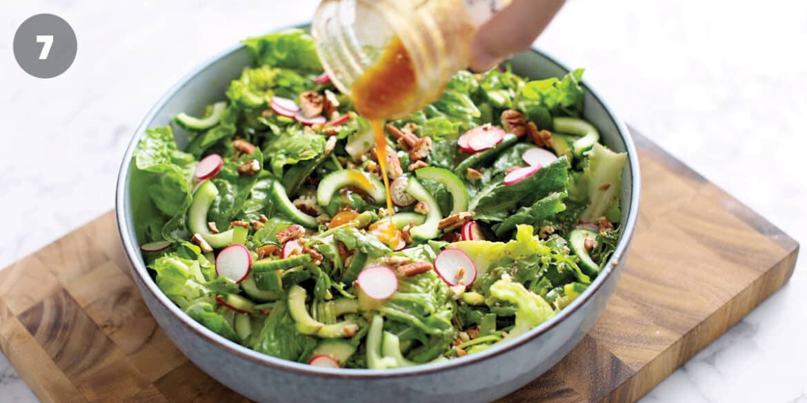 Garden Green Salad - The Scranline