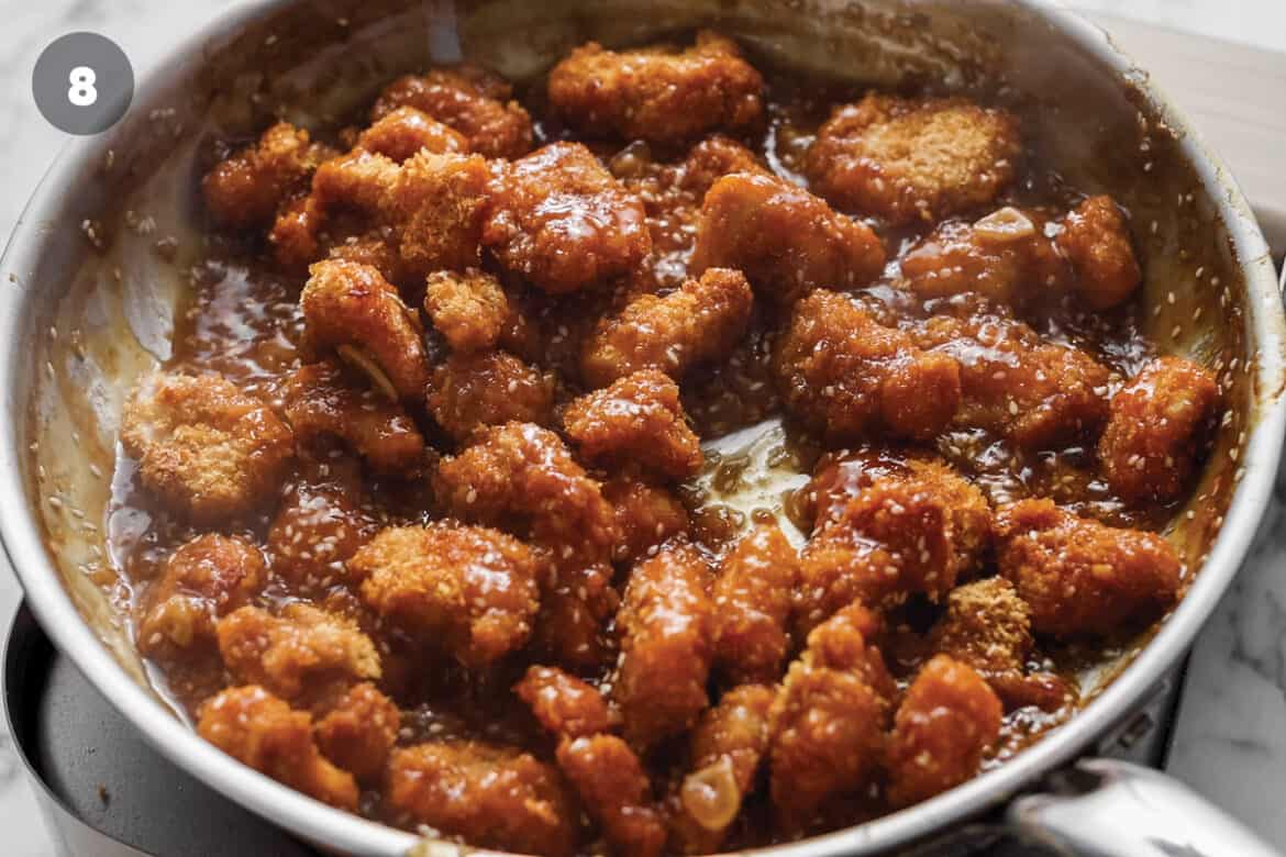 Crispy Chinese Lemon Chicken - The Scranline