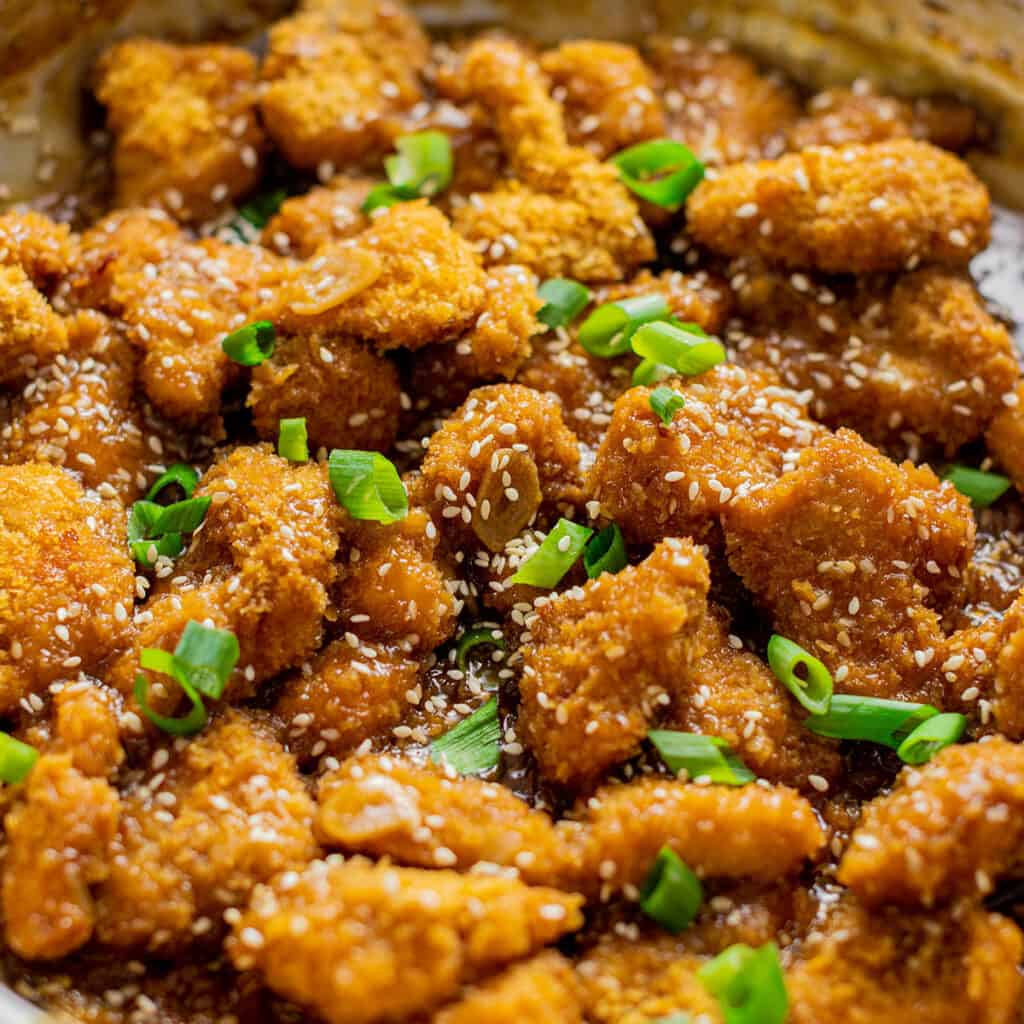 Crispy Chinese Lemon Chicken - The Scranline