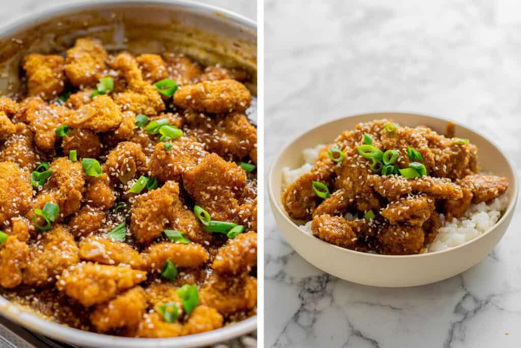 Crispy Chinese Lemon Chicken - The Scranline