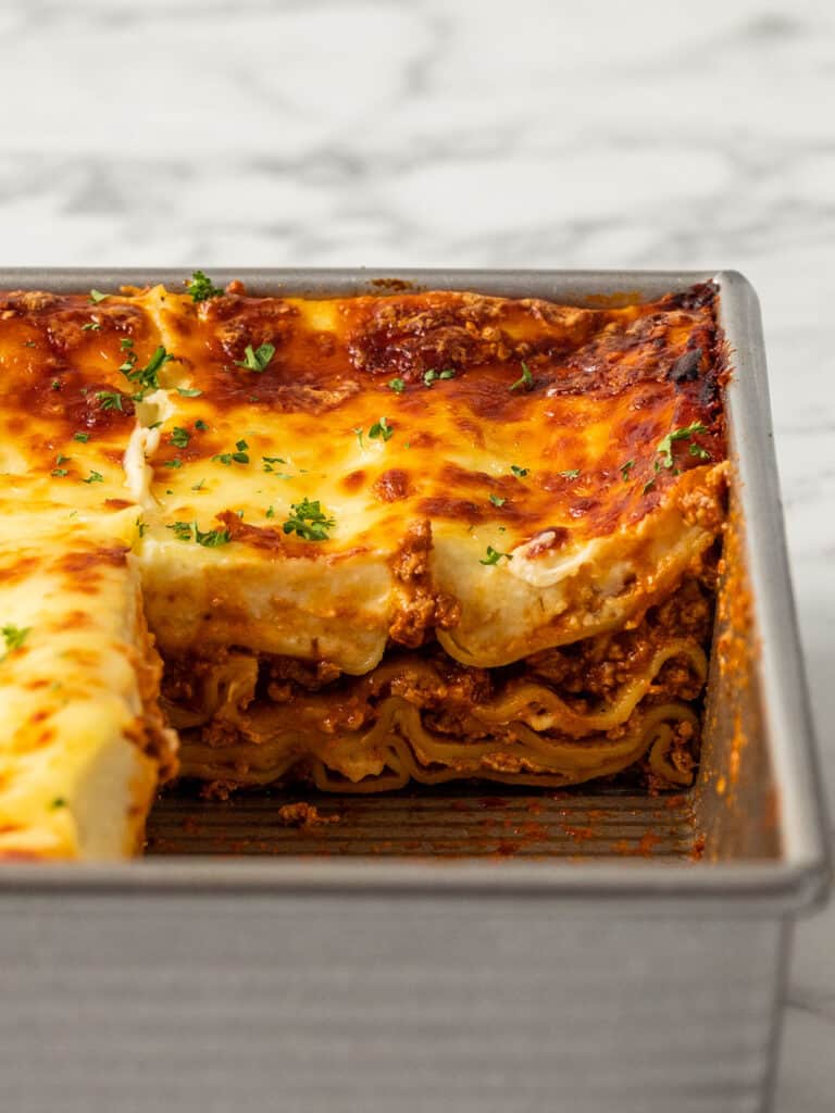 Beef Lasagna Recipe - The Scranline