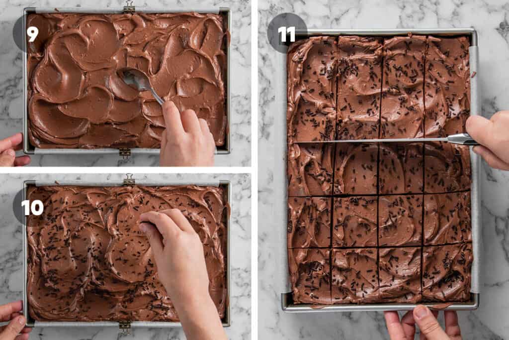 Easy Moist Chocolate Sheet Cake with Velvety Smooth Frosting
