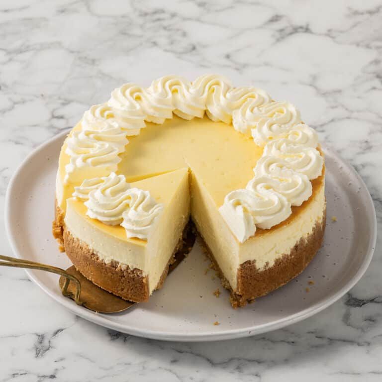 Creamy New York Style Cheesecake (Foolproof) - The Scranline