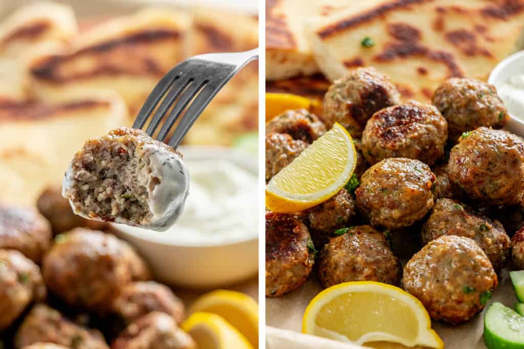 Greek Meatballs (Biftekia) - The Scranline