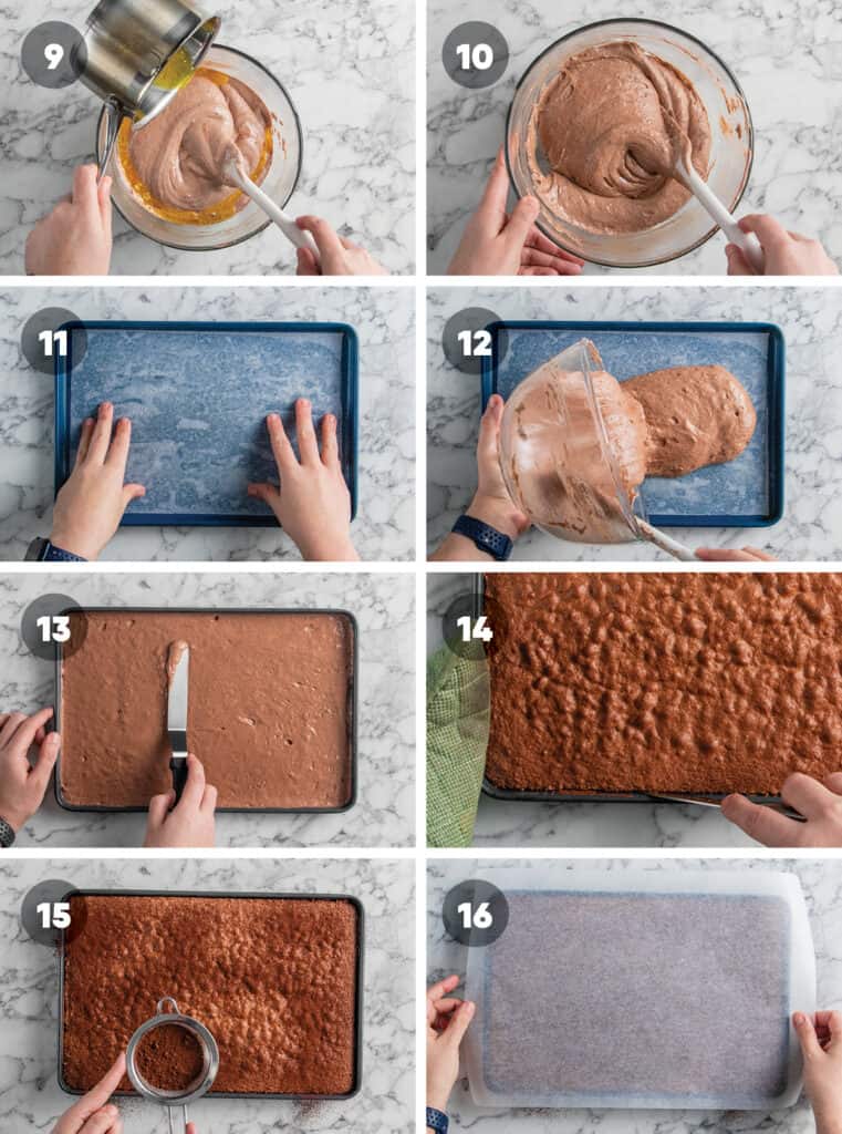 Soft Chocolate Swiss Roll Cake (No-Fail) - The Scranline