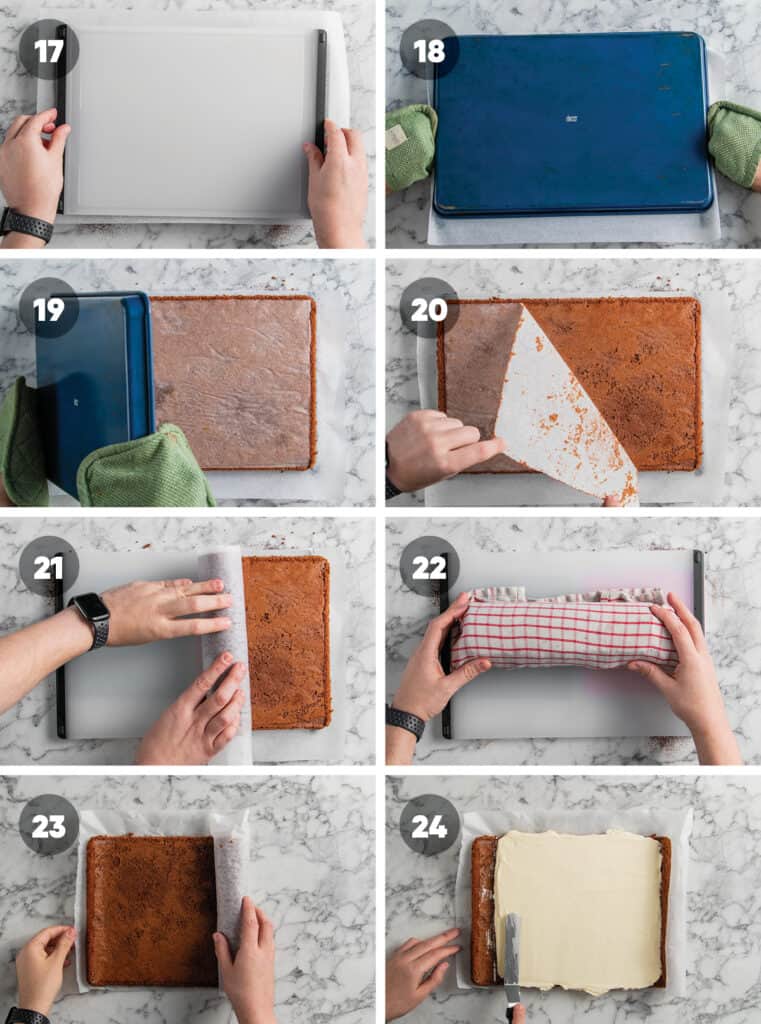 Soft Chocolate Swiss Roll Cake (No-Fail) - The Scranline