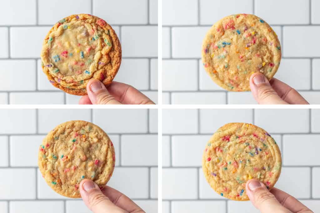 Chewy Vanilla Funfetti Sugar Cookies - The Scranline