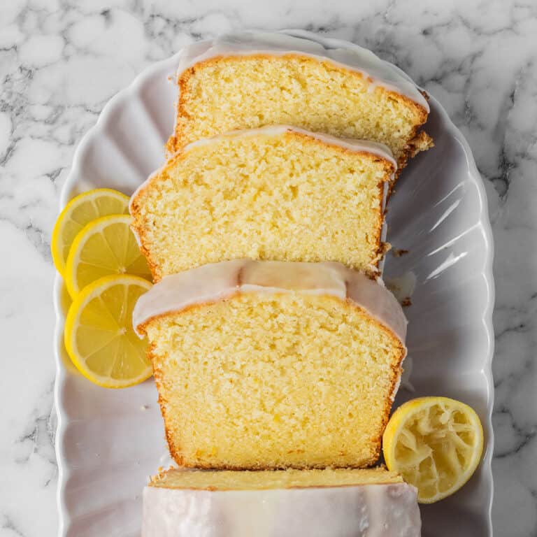Moist Lemon Pound Cake - The Scranline