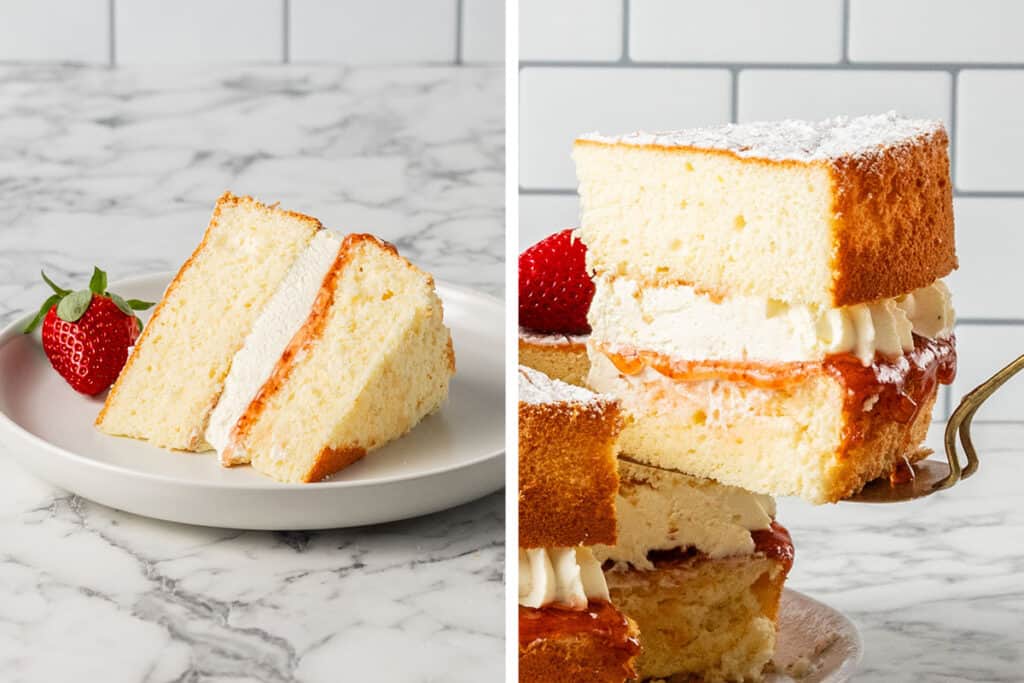 Easy Sponge Cake Recipe - The Scranline