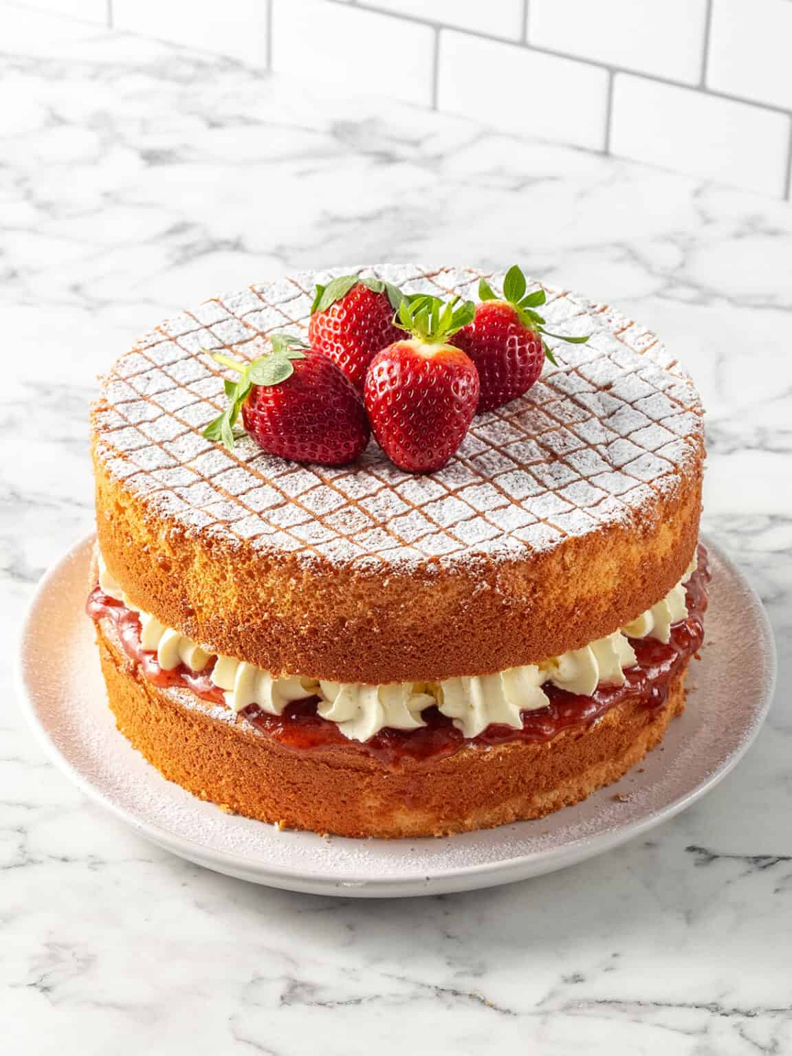 Vanilla Sponge Cake, Step-By-Step - The Scranline