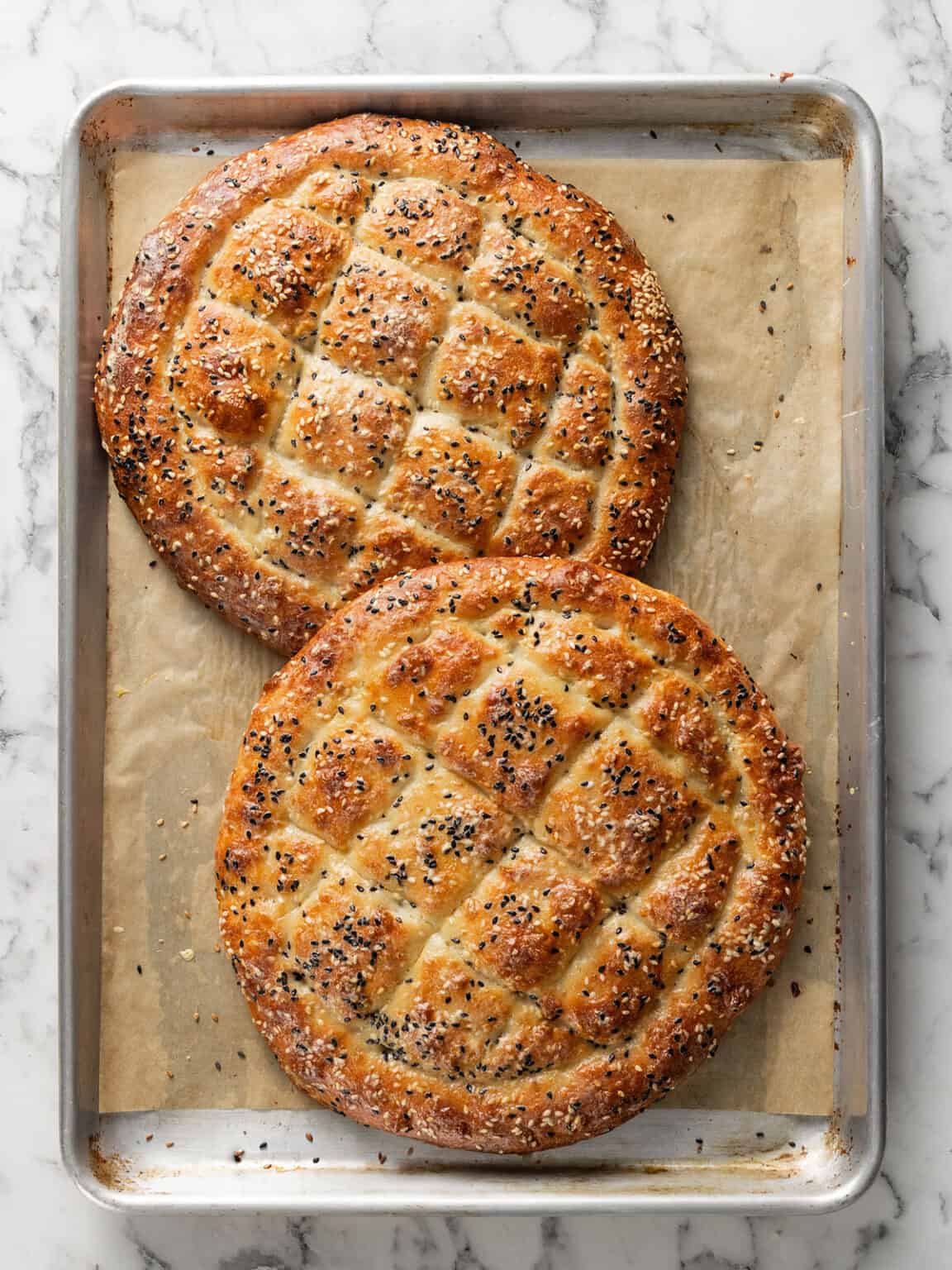 Turkish Pide Flatbread - The Scranline