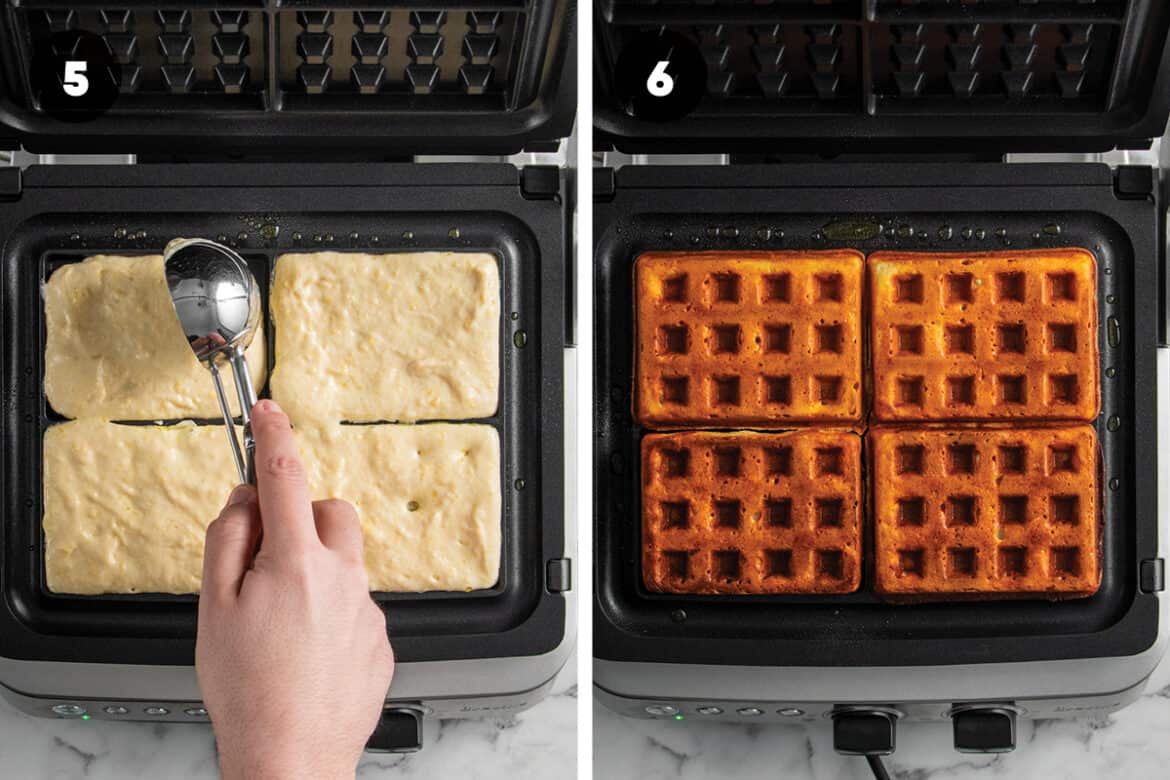Easy Home-Made Waffles - The Scranline