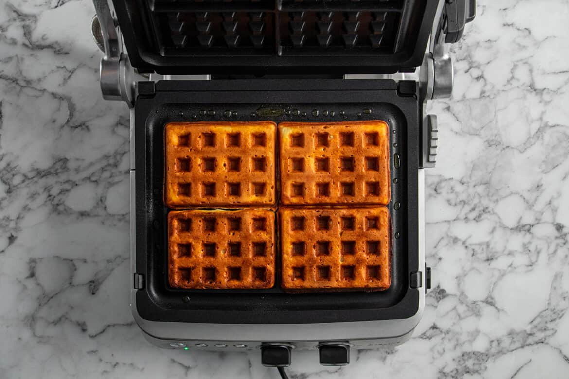 Easy Home-Made Waffles - The Scranline