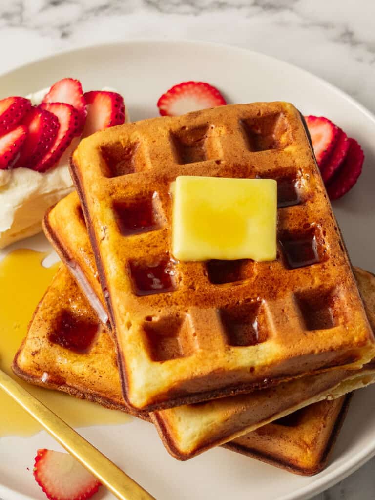 Easy Home-Made Waffles - The Scranline