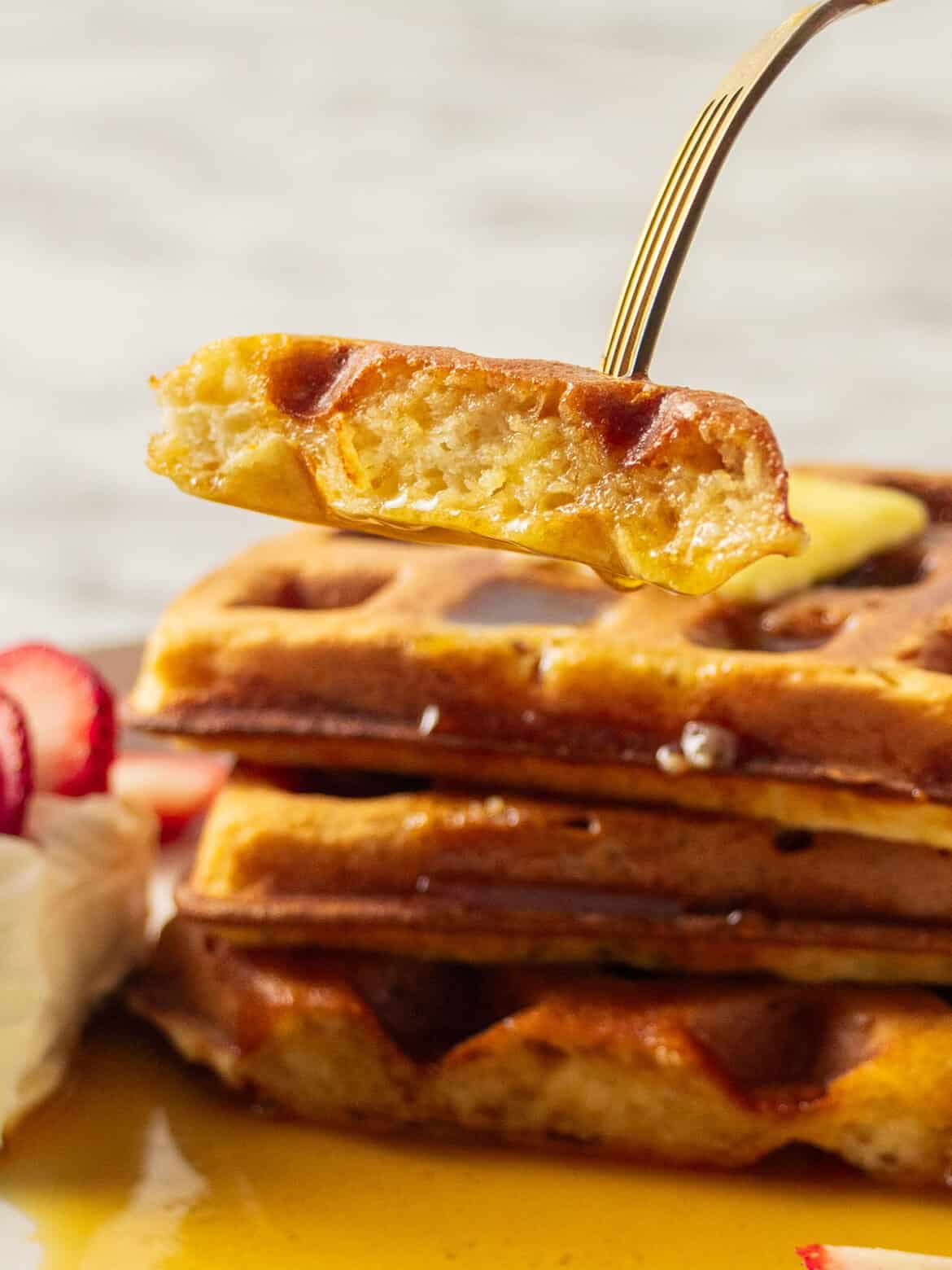 Easy Home-Made Waffles - The Scranline