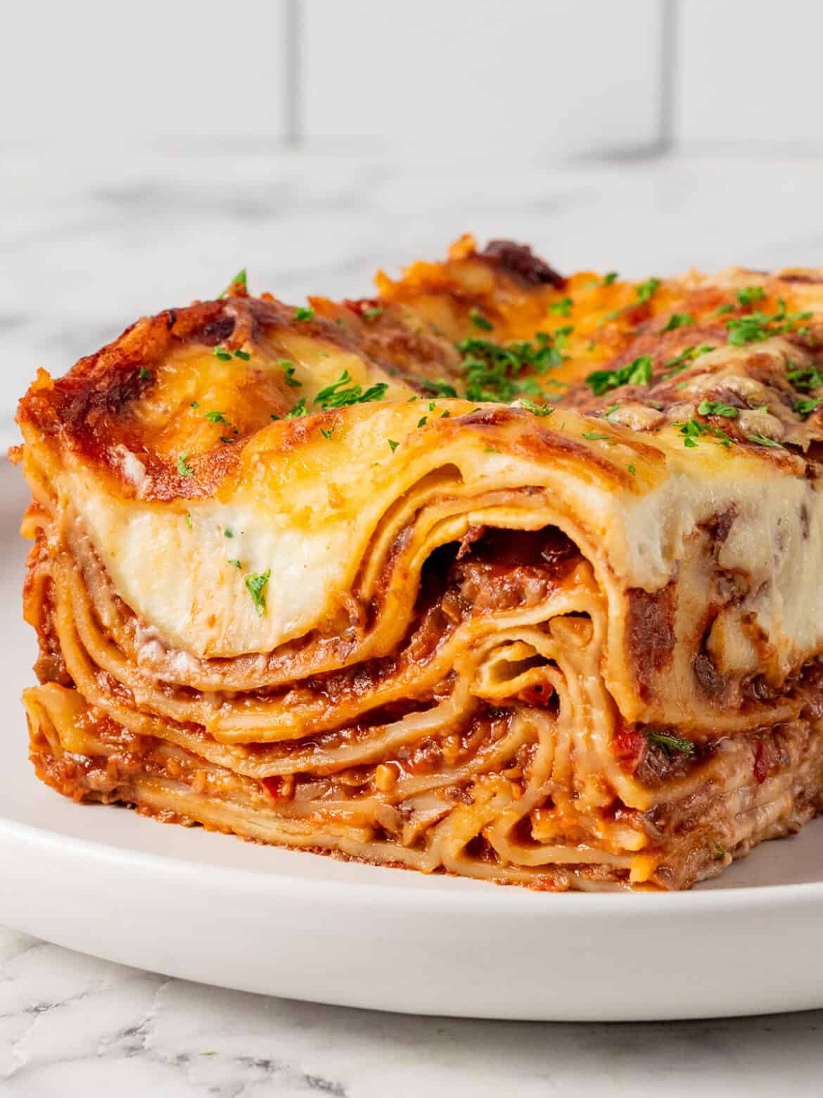Mushroom Lasagna Recipe - The Scranline