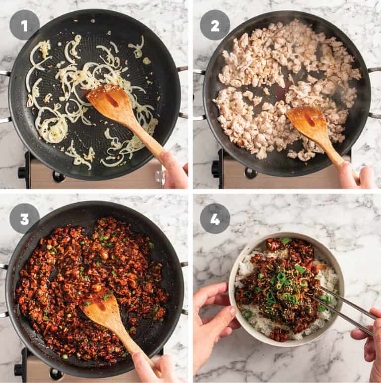 Easy Asian Chicken Rice Bowls - The Scranline