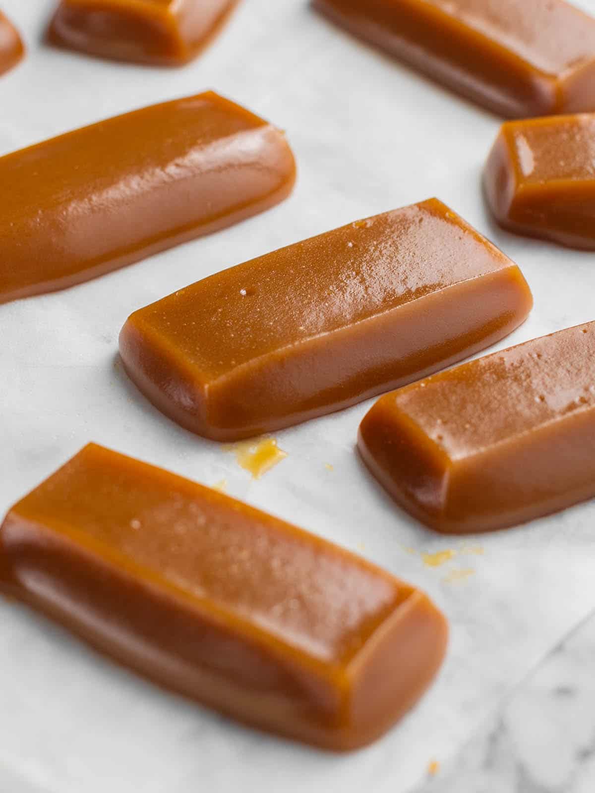 Chewy Caramel Candy Recipe - The Scranline