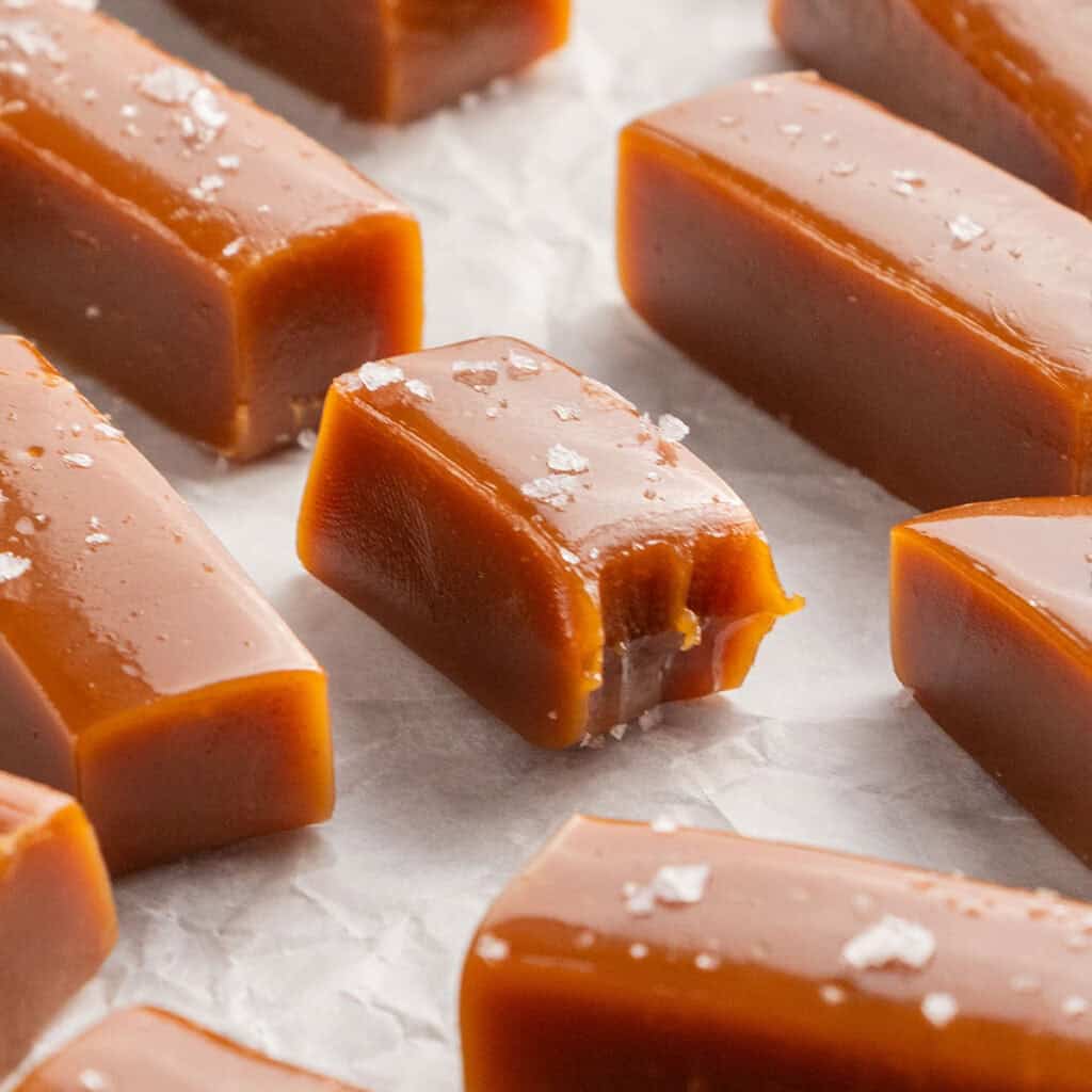 Chewy Caramel Candy Recipe - The Scranline