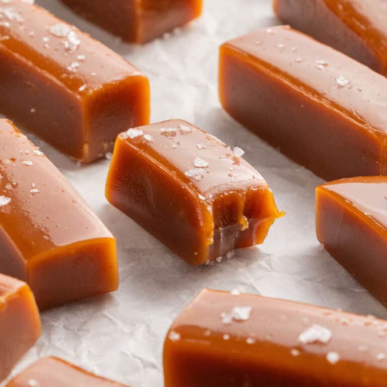 Chewy Caramel Candy Recipe - The Scranline