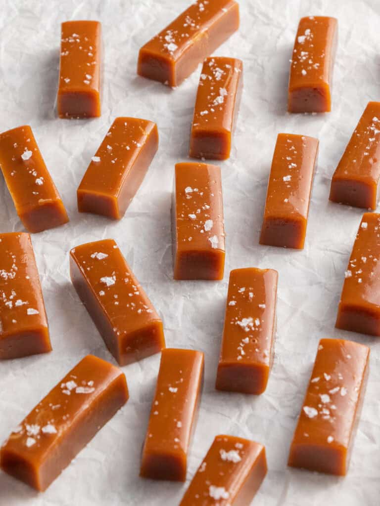 Chewy Caramel Candy Recipe - The Scranline