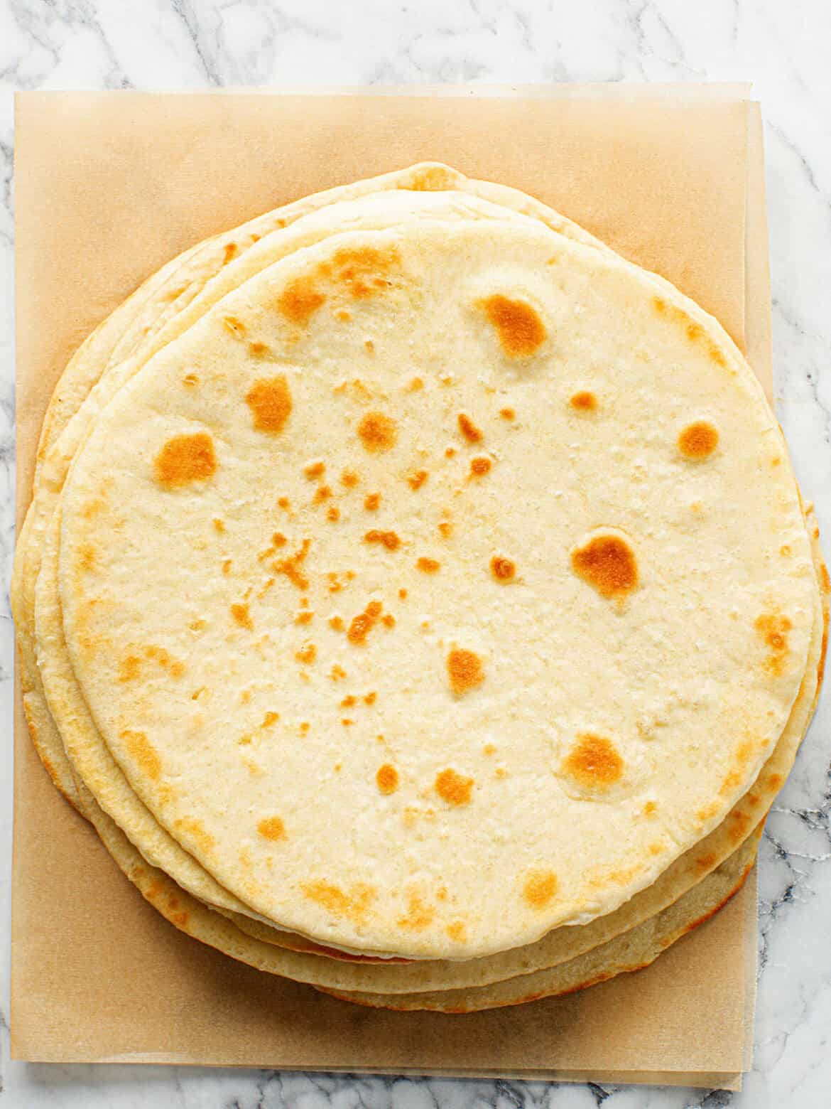 Soft Pita Flat Bread - The Scran Line