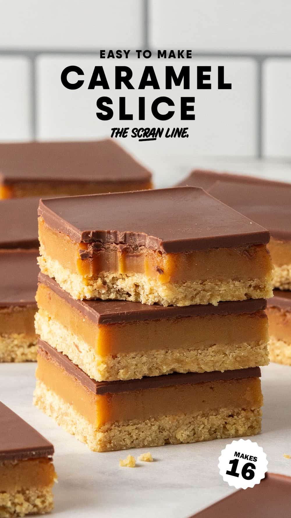 Caramel Slice - The Scranline
