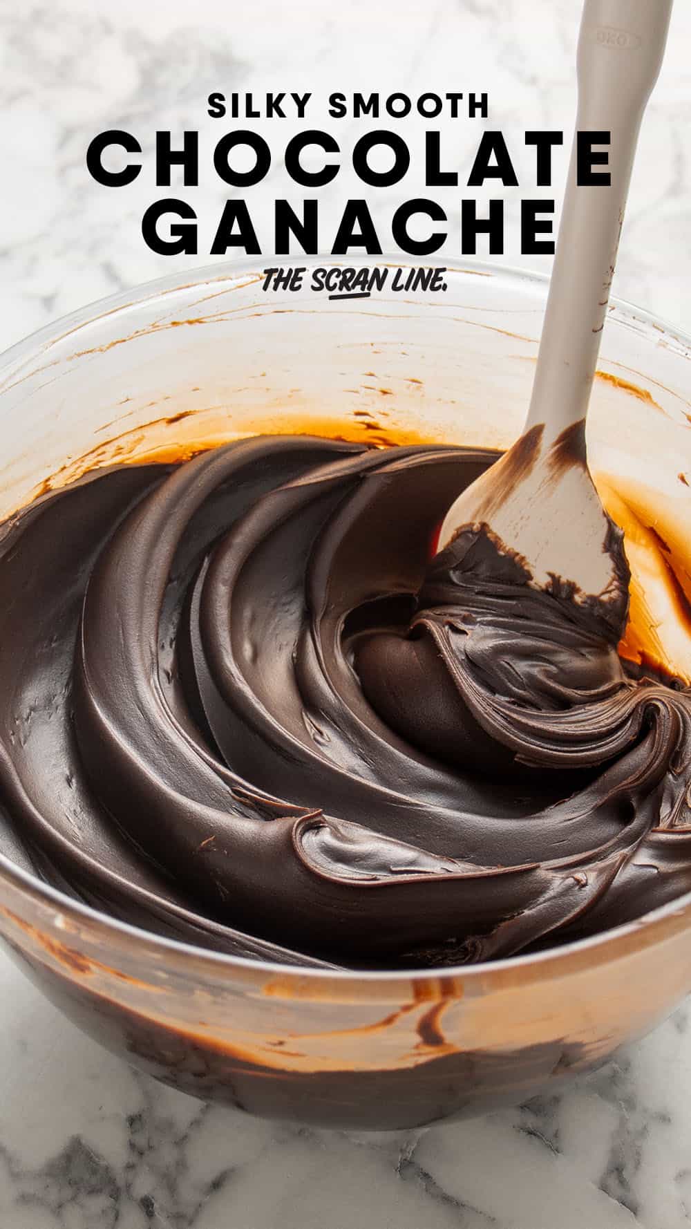 5-Minute One-Bowl Silky Chocolate Ganache - The Scranline
