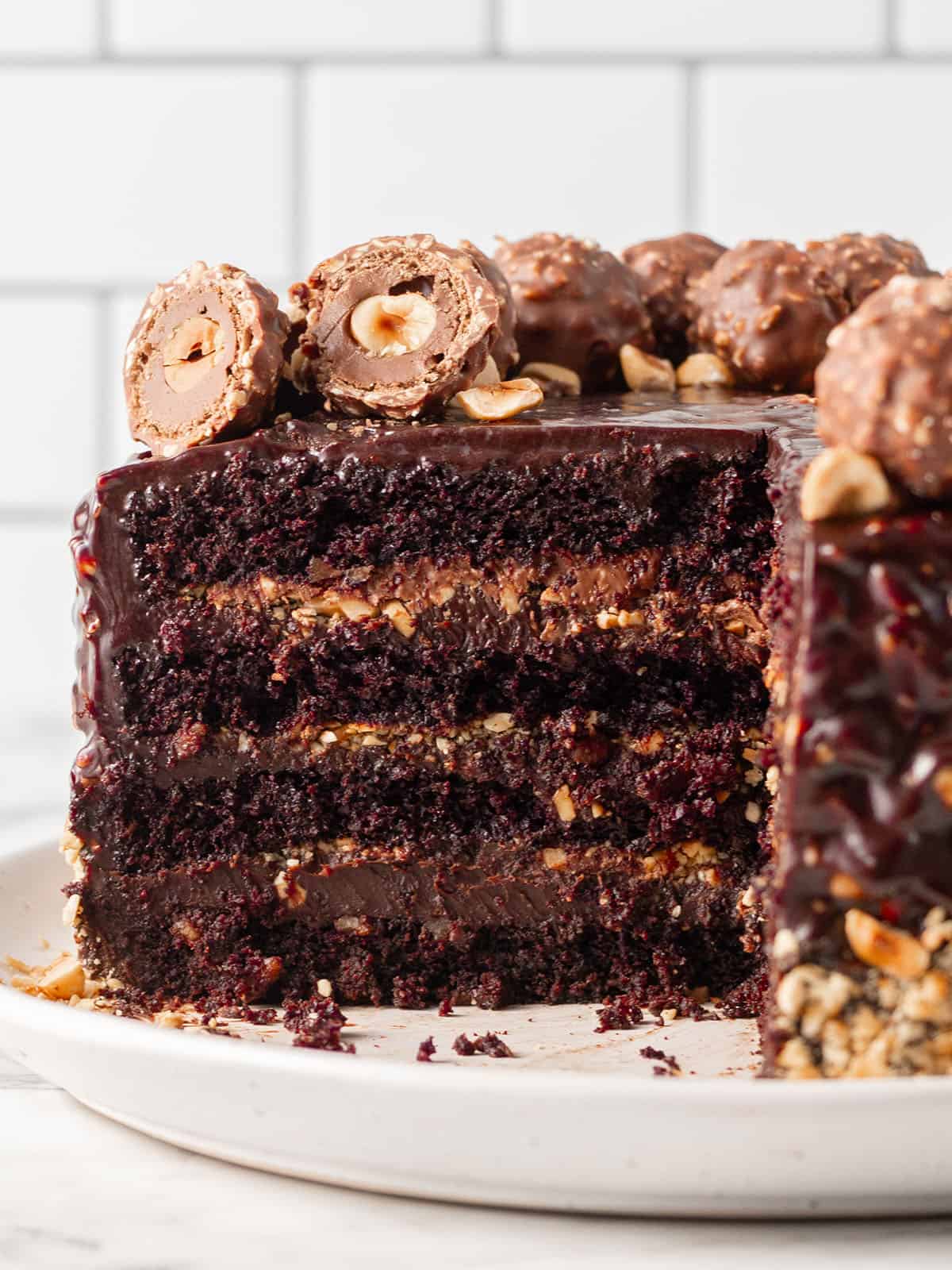 Ferrero Rocher Cake - The Scranline