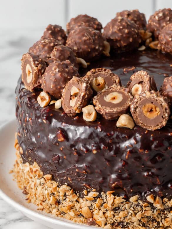 Ferrero Rocher Cake - The Scranline