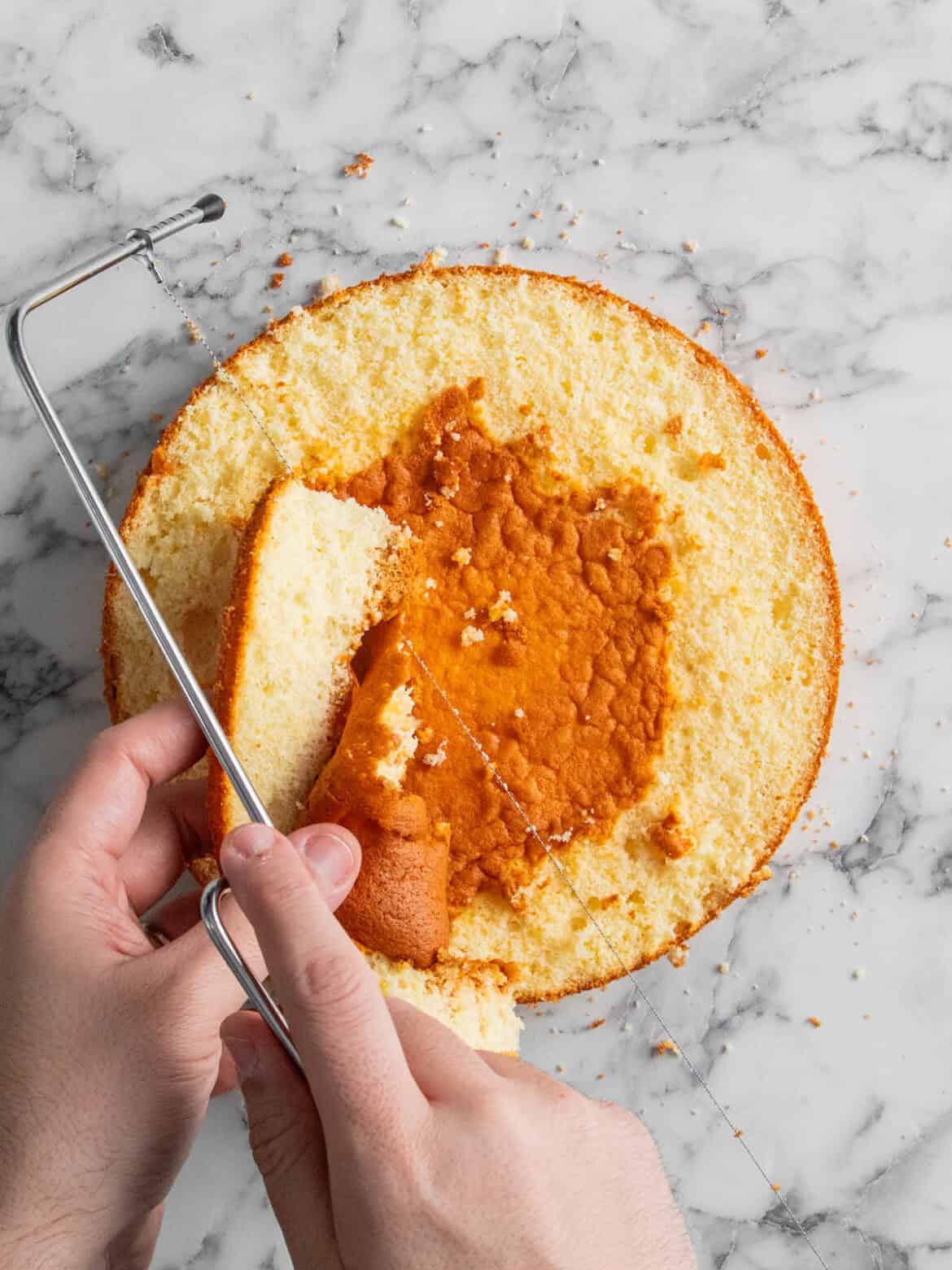 Vanilla Sponge Cake, Step-By-Step - The Scranline