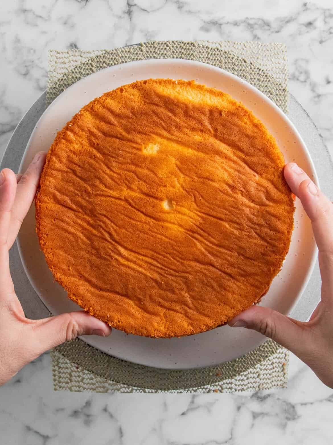 Vanilla Sponge Cake, Step-By-Step - The Scranline