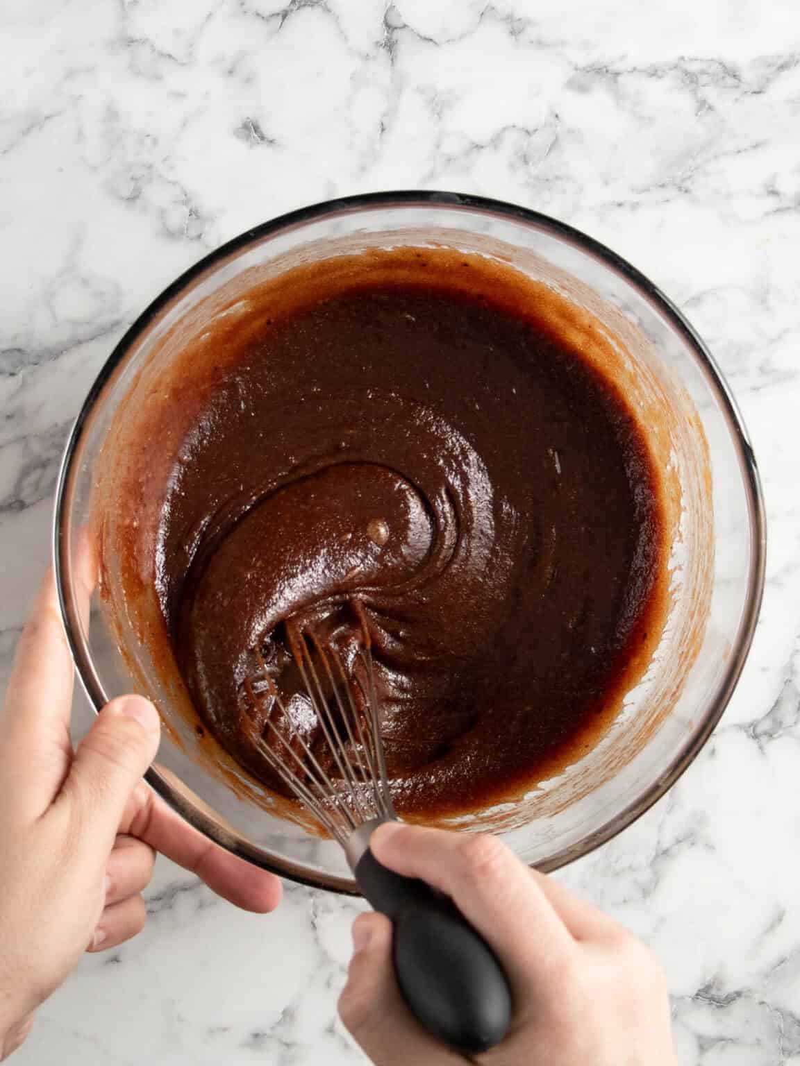 One-Bowl Chocolate Fudge Cake (SO Moist!) - The Scranline