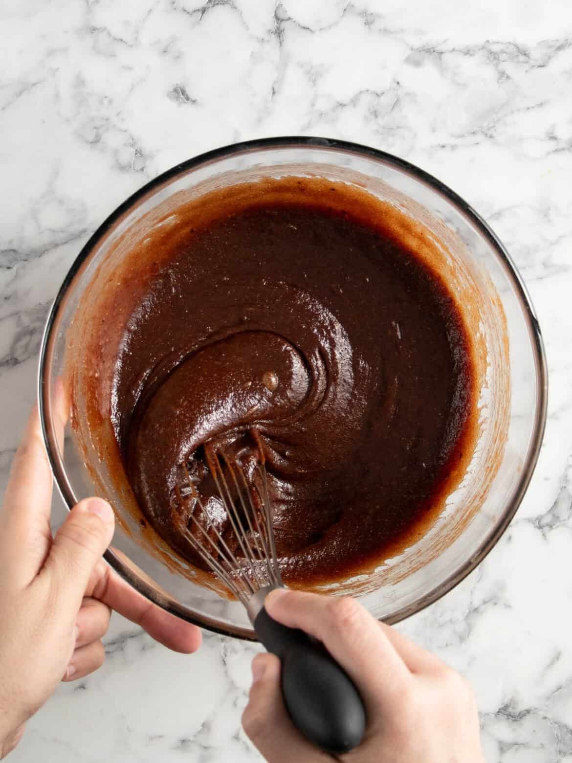 One-Bowl Chocolate Fudge Cake (SO Moist!) - The Scranline