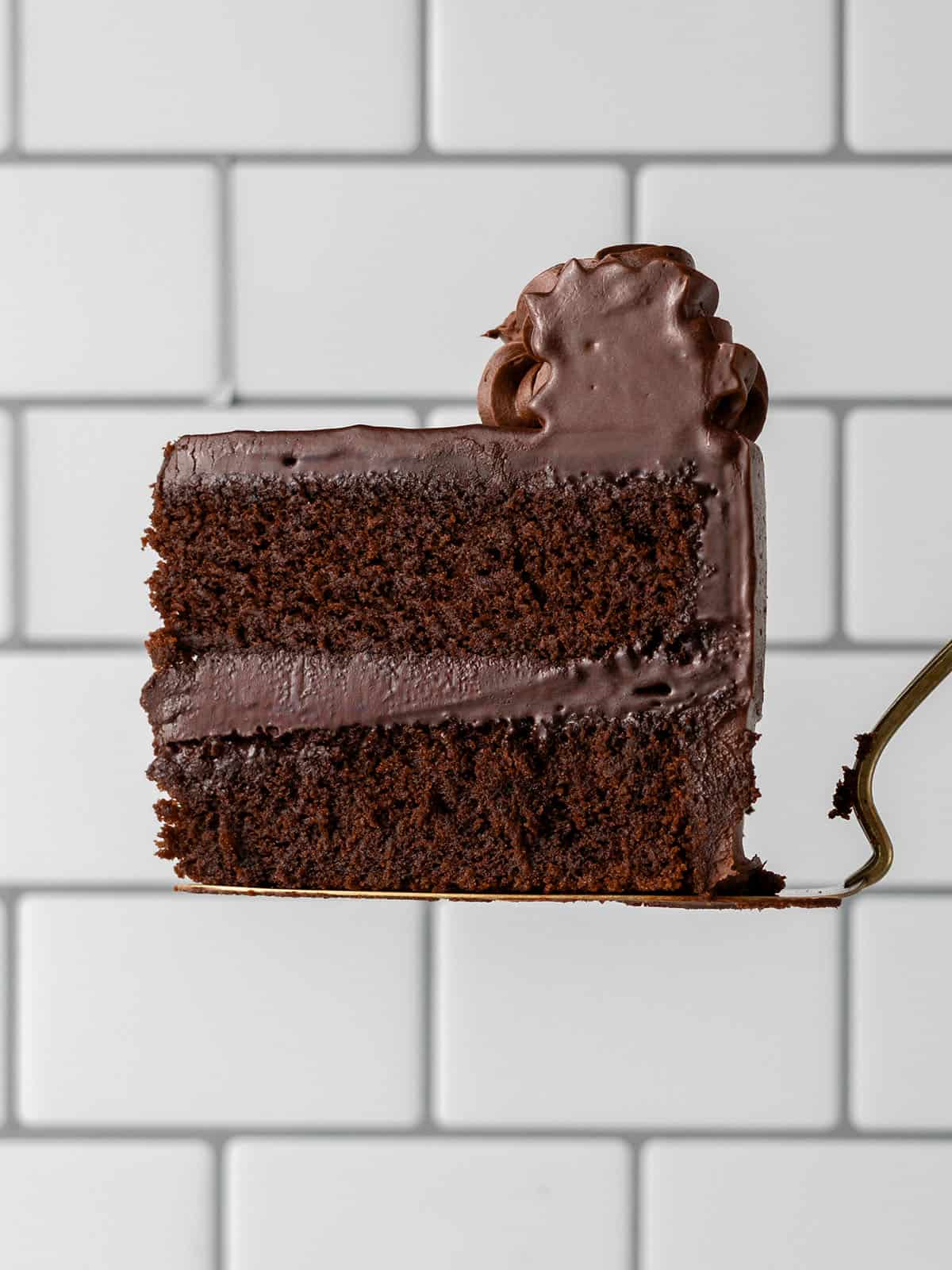 One-Bowl Chocolate Fudge Cake (SO Moist!) - The Scranline