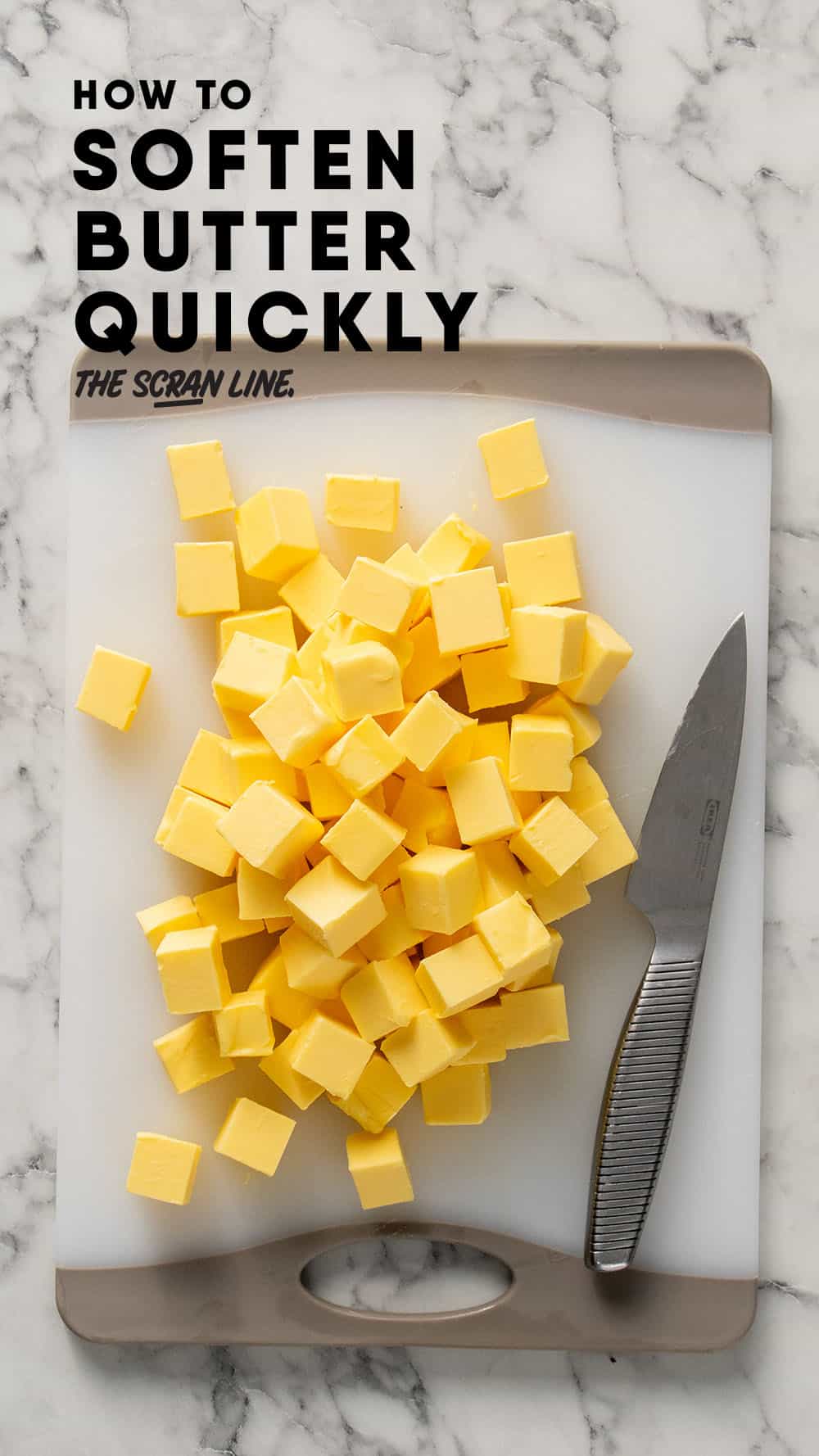 How To Quickly Soften Butter To Room Temperature - The Scranline